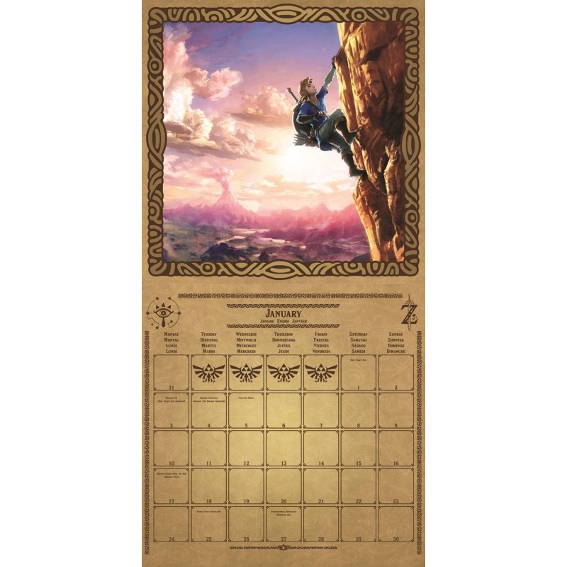 Buy The Legend of Zelda - 2022 Calender Kalender,
