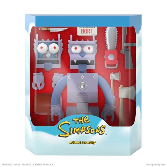 Buy The Simpsons: Robot Scratchy Ultimates Action